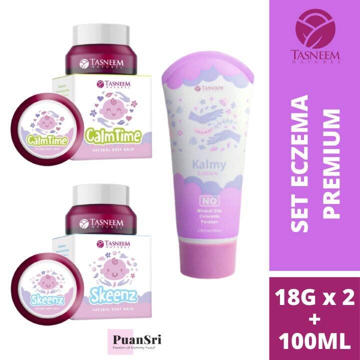 💜 TASNEEM NATUREL SET ECZEMA PREMIUM SESUAI UNTUK BAYI & SEKELUARGA ...