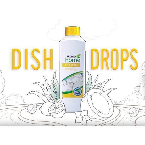 (ช็อปไทย แท้💯) Amway Home Dish Drops (1ลิตร) น้ำยาล้างจานสูตรเข้มข้น ...