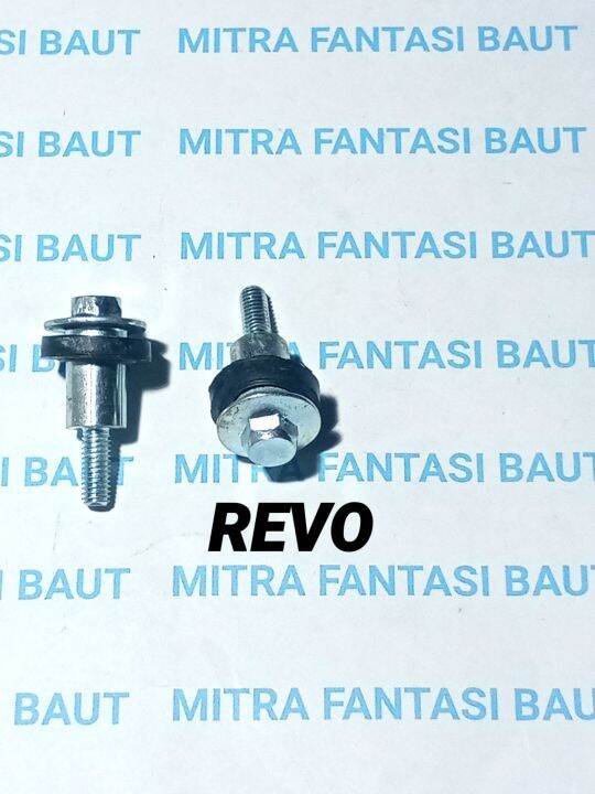 (1pc+SEAL) Baut tutup HEAD CYLINDER cover head mesin Revo, Blade CS1 ...