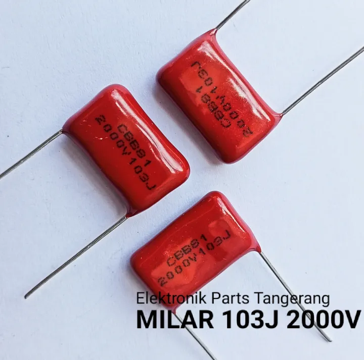 CAPACITOR MILAR 103J 2000V 103J 2000V CAPASITOR MYLAR CBB 103J 2000V ...