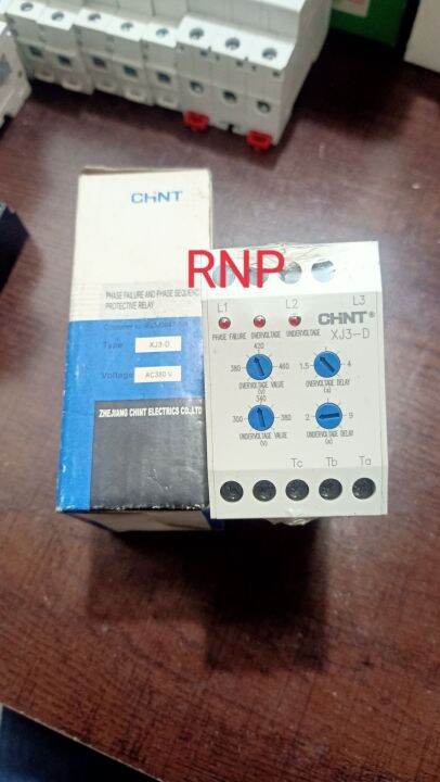 chint XJ3-D phase failure relay | Lazada Indonesia