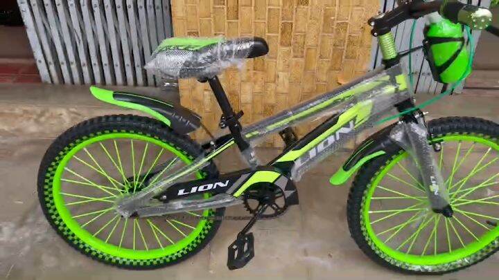 จักรยานเด็ก ขนาดล้อ 20 นิ้ว LION X SPORT รุ่น F1 series ซี่ลวดสี ...