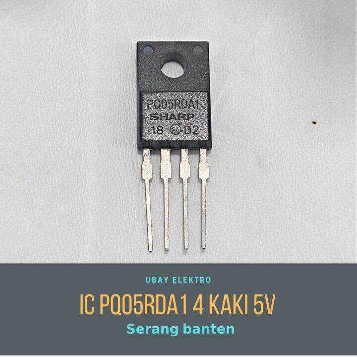 IC PQ05RDA1 4 kaki output tegangan 5V datasheet pinout tersedia gambar ...