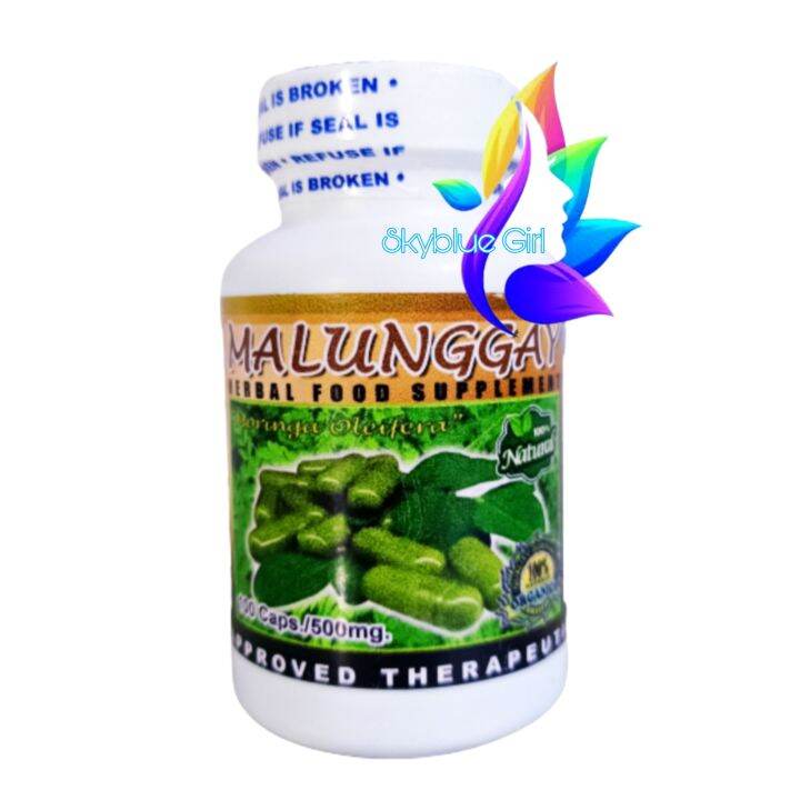 Malunggay Capsule 100 Capsules 500mg | Lazada PH