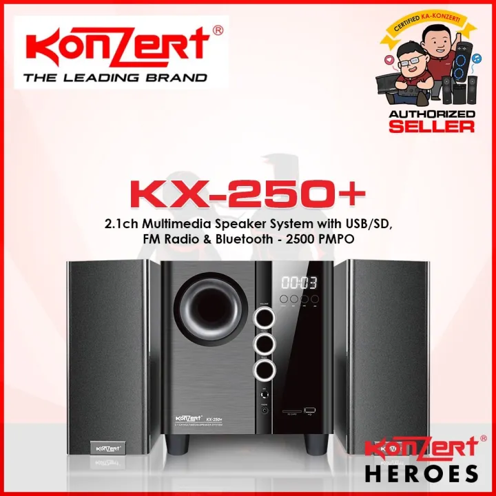 KONZERT KX-250+ MULTIMEDIA SPEAKER | Lazada PH