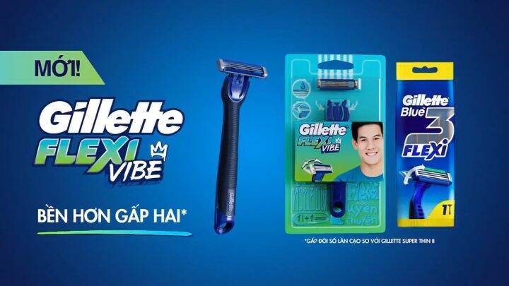 Dao Cạo Râu GILLETTE Flexi Vibe | Lazada.vn