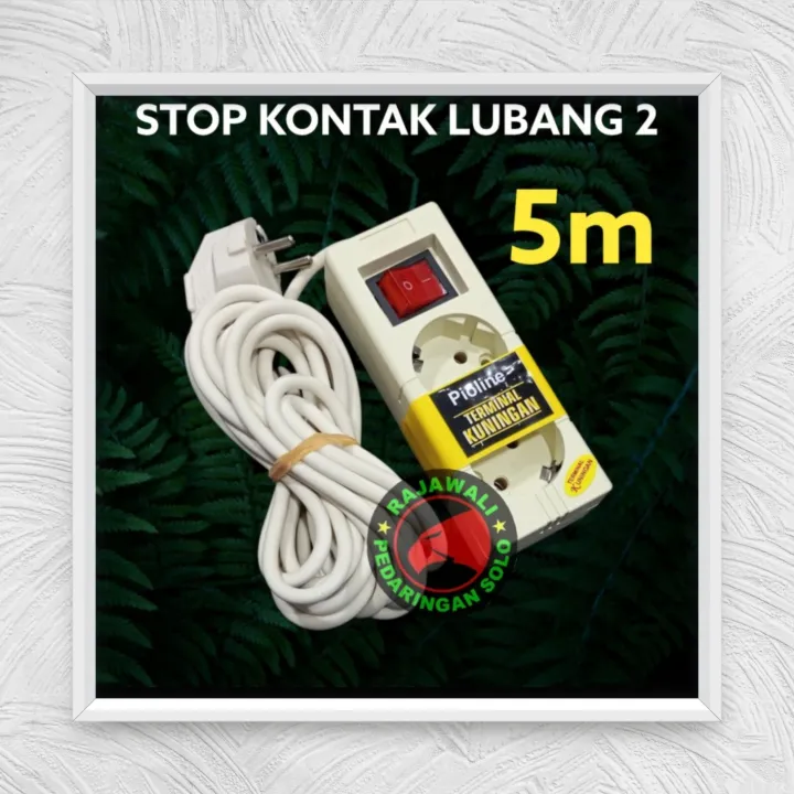 KABEL OLOR 5M TERMINAL STOP KONTAK | Lazada Indonesia