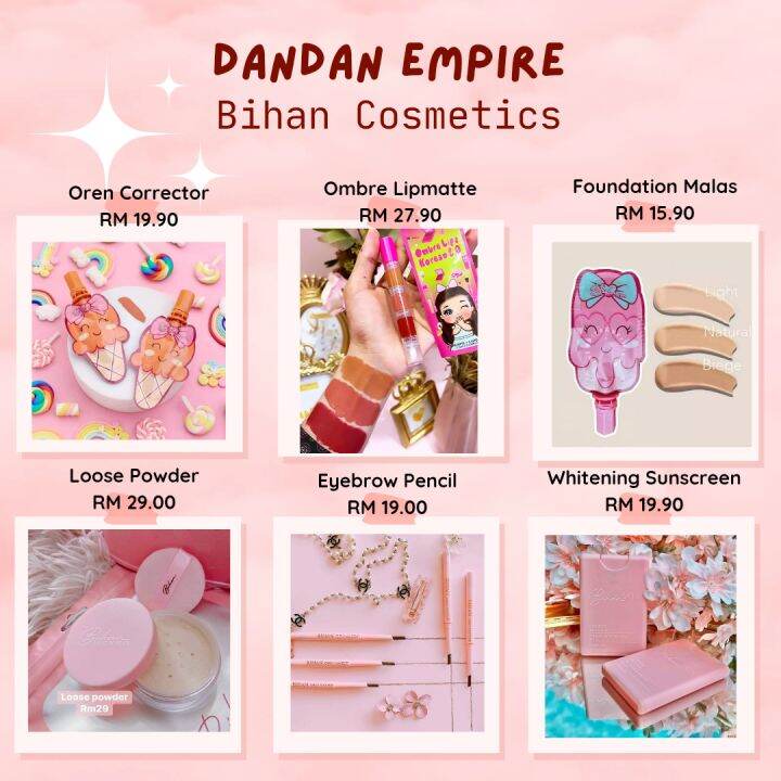 BIHAN GIRLY MAKEUP COSMETICS | Lazada