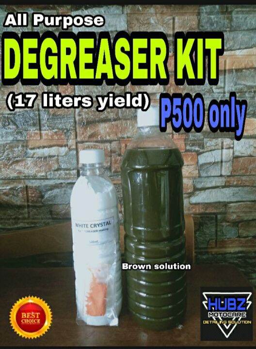 HUBZ DEGREASER KIT DIY (17 liters Yield) w/ instruction - HUBZ ONLINE ...