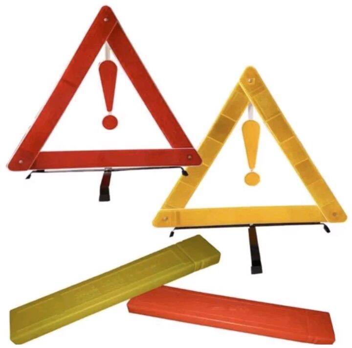 Early Warning Device Triangle Sign Defective Car Warning. | Lazada PH