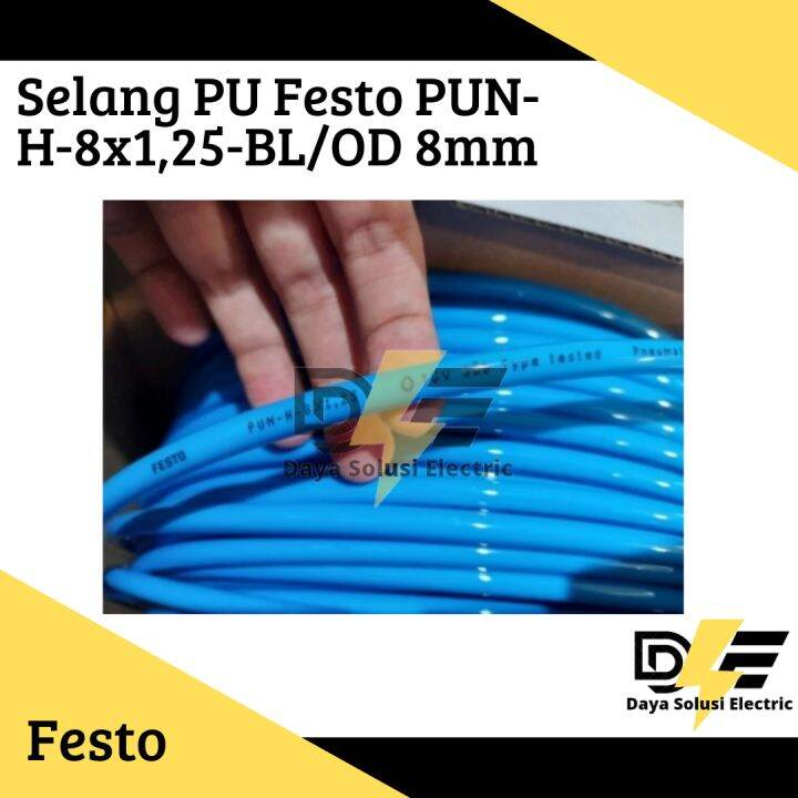 Selang PU Festo PUN-H-8x1,25- BL/OD 8mm | Lazada Indonesia