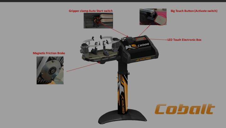 Mesin Senar Raket Badminton / Tennis Digital HUNDRED / HNDRD COBALT ...