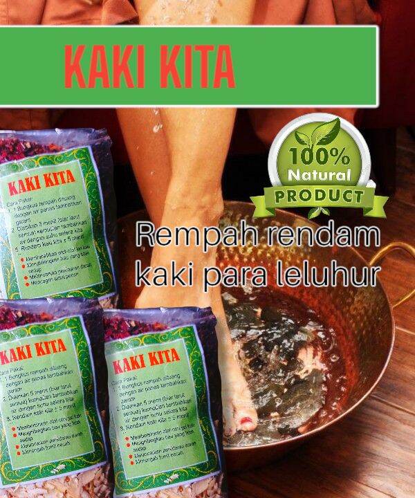 SPA KAKI-Rempah kaki-KAKI KITA rempah rendam kaki | Lazada Indonesia