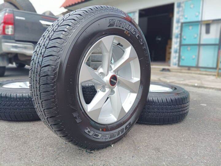 แม็กป้ายแดง ISUZU D-MAX 2023 ขอบ 17 ยาง bridgestone 255/65R17 ปี 23 | Lazada.co.th