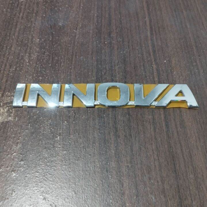 Emblem Bagasi Tulisan Innova Reborn | Lazada Indonesia