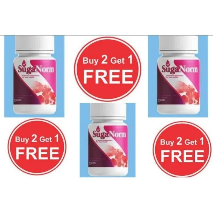 Authentic Suganorm 20 capsules{ Buy2 Get 1 Free Promo} | Lazada PH