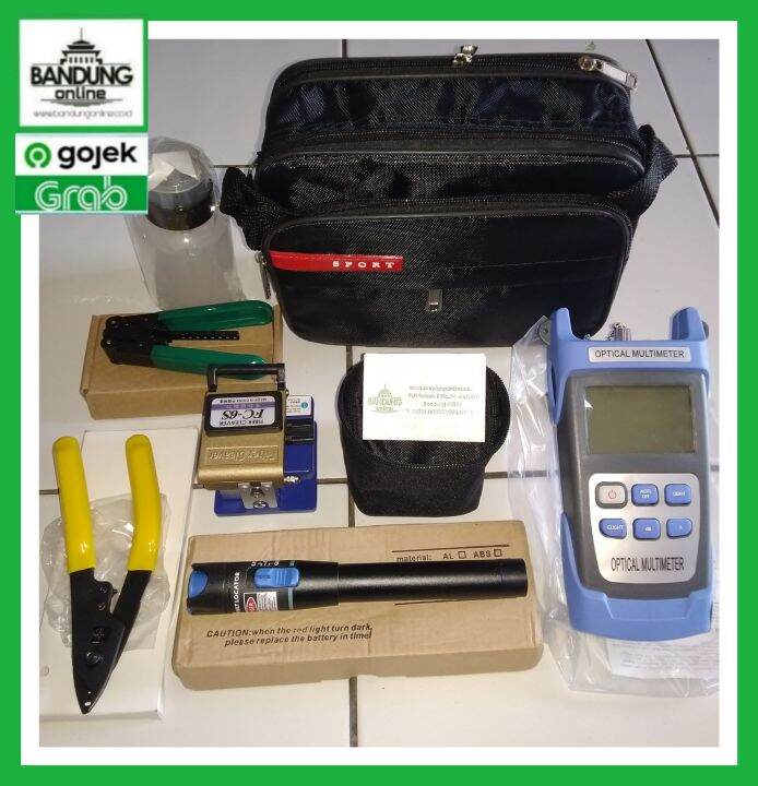 Fiber Optic Toolls Set Alat Pemasangan Konektor dan Sambung Cleaver ...