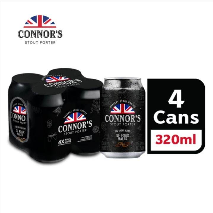 Connor's Stout Porter 4X320ml | Lazada