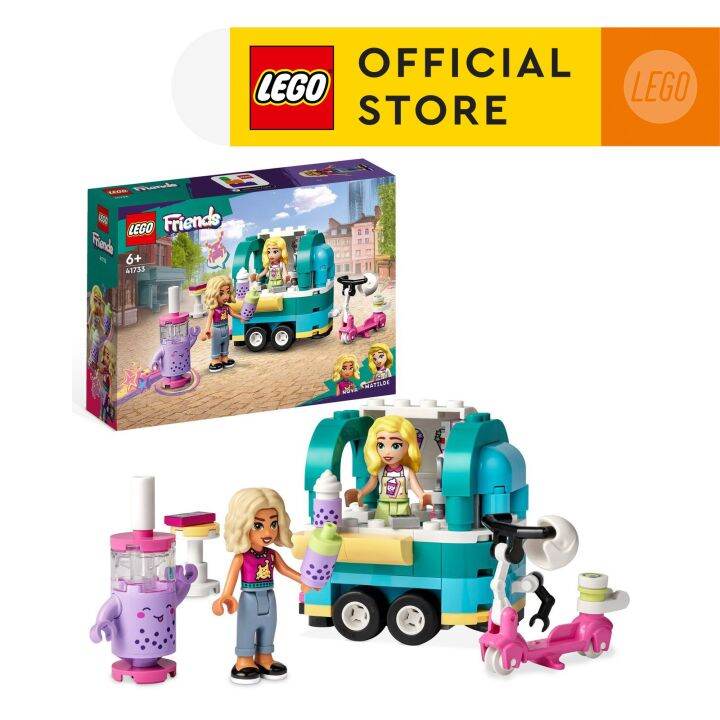 LEGO Friends 41733 Mobile Bubble Tea Shop Building Toy Set (109 Pieces ...