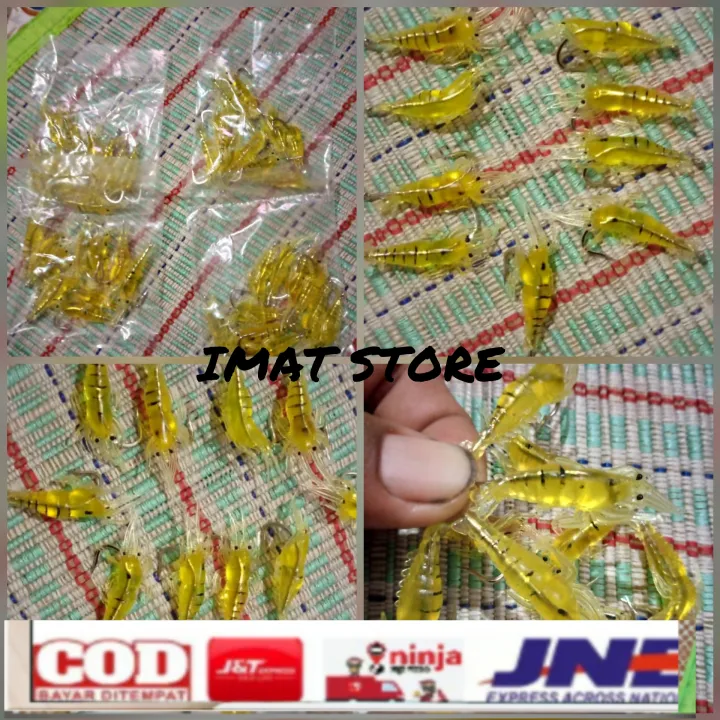 Rekomendasi Umpan Pancing Terbaik,Umpan Pancing Udang Buatan|Umpan ...