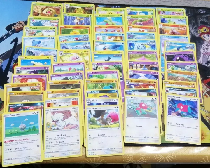 Pokemon Cards - Chilling Reign Master Set (Common and Uncommon only ...