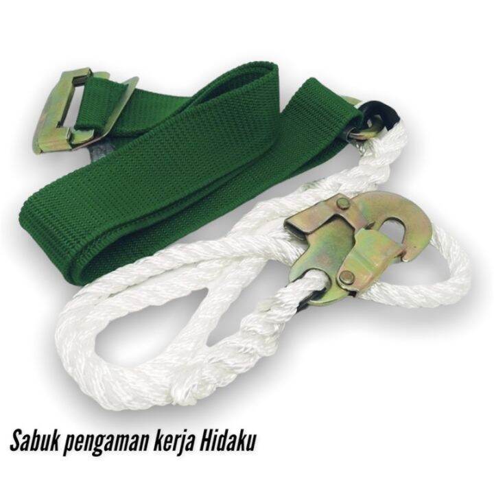 Tali pengaman kerja HIDAKU - safety belt | Lazada Indonesia