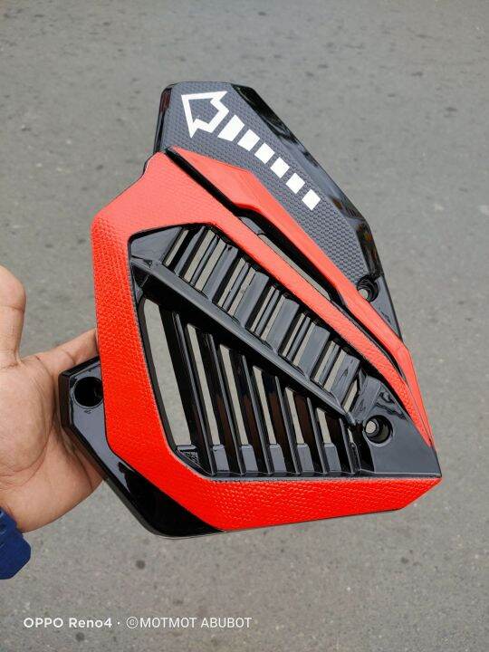 Radiator Cover Honda Click V1 V2 Glossy Red | Lazada PH