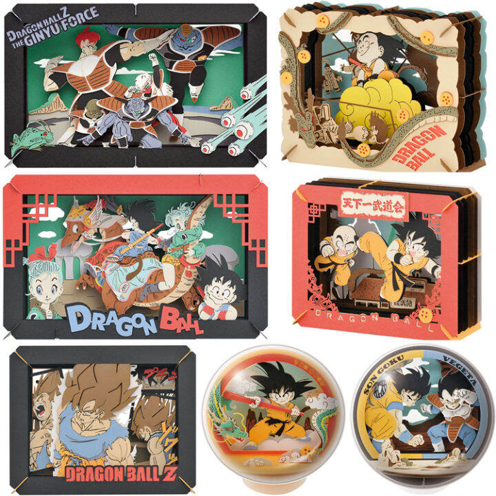 Japan Genuine Dragon Ball Z Sun Wukong Burma Ensky Paper Theater ...