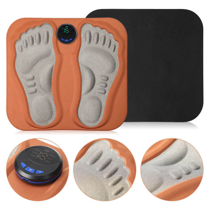 Hailicare 3D EMS Foot Massage Pad Pulse Relieve Pain Relax Foot Acupressure Muscle Stimulation ...