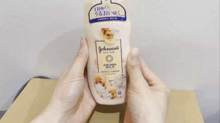 Johnson body care aroma milk บำรุงผิว เรียบเนียน กระชับ โลชั่นน้ำหอม ...