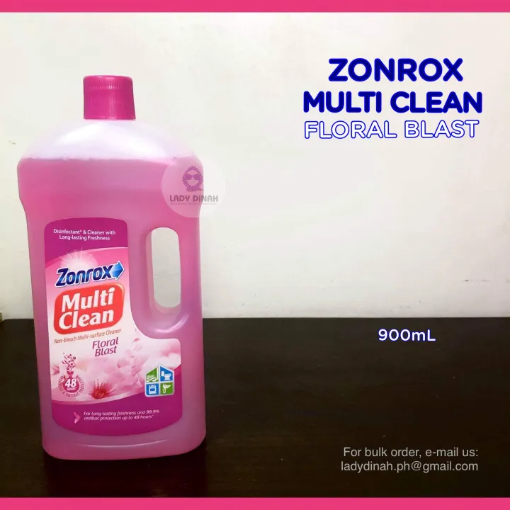 Zonrox Multiclean Non-bleach Multi-surface Cleaner 900mL | Lazada PH