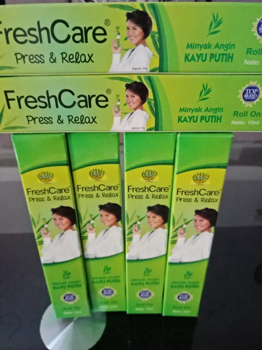 FreshCare minyak kayu putih press & relax 10ml | Lazada Indonesia