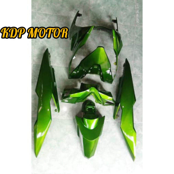cover full body halus motor Honda beat eco esp hijau glossy lembayung ...