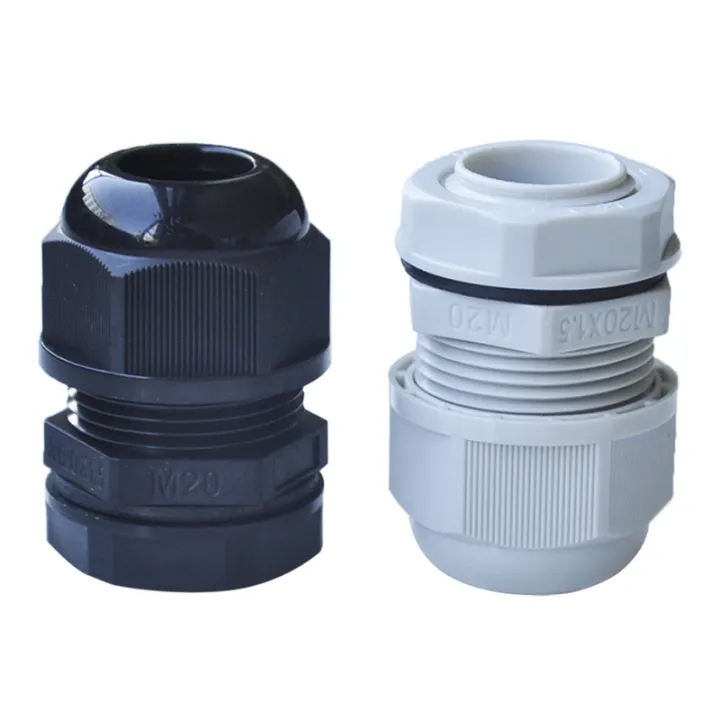 Metric and PG long thread nylon cable gland connector IP68 waterproof ...