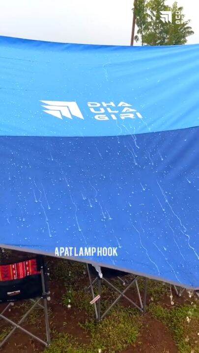 Flysheet Camping Dhaulagiri Octagon Bivak Set Segi 8 5,5 X 4,5 Flysheet ...