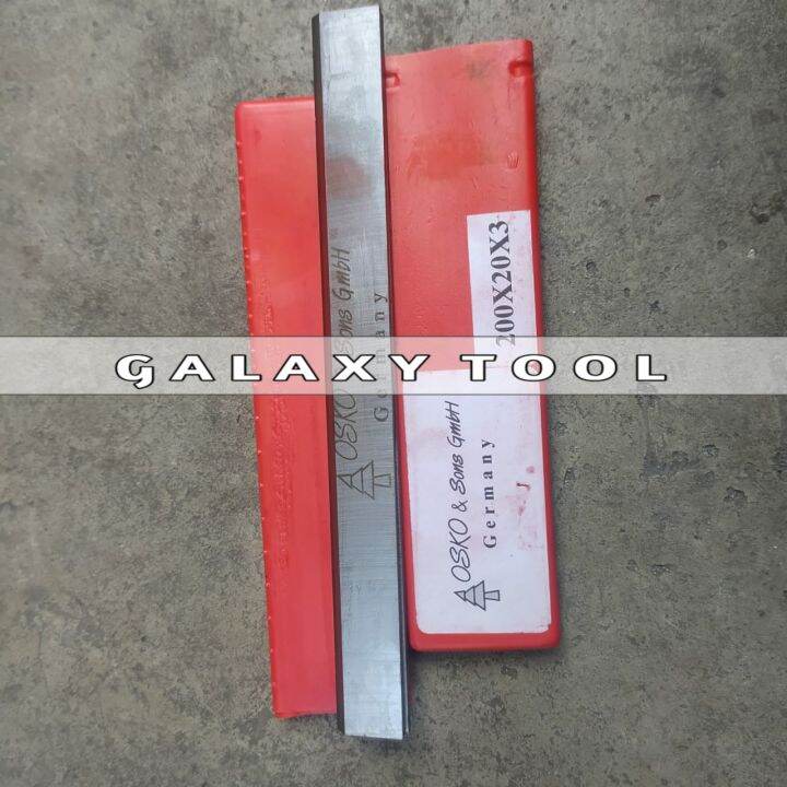 Mata Pisau Serut OSKO Ukuran 200 x 20 x 3 mm TCT Knife Set 3 PCS Mata ...
