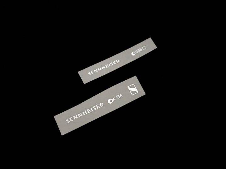 โลโก้ไมโครโฟน sennheiser ewG4 e935 [Silver Metallic] | Lazada.co.th