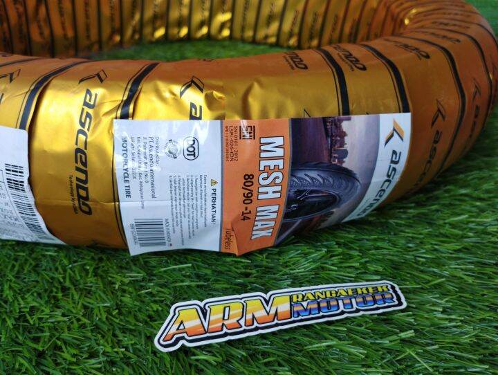 Ban Ascendo 80/90-14 MT405 MESH MAX TUBELESS | Lazada Indonesia