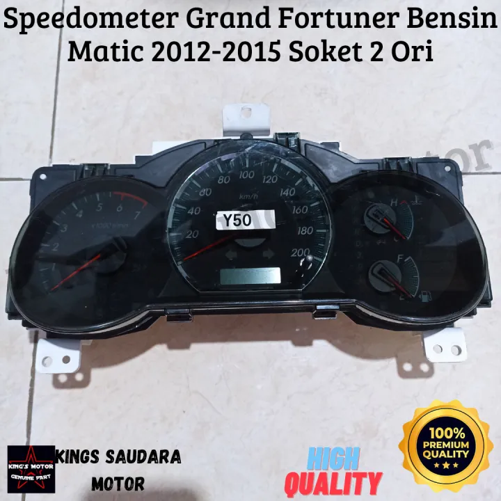 Speedometer Grand Fortuner Bensin Matic 2012-2015 Soket 2 Original Best ...