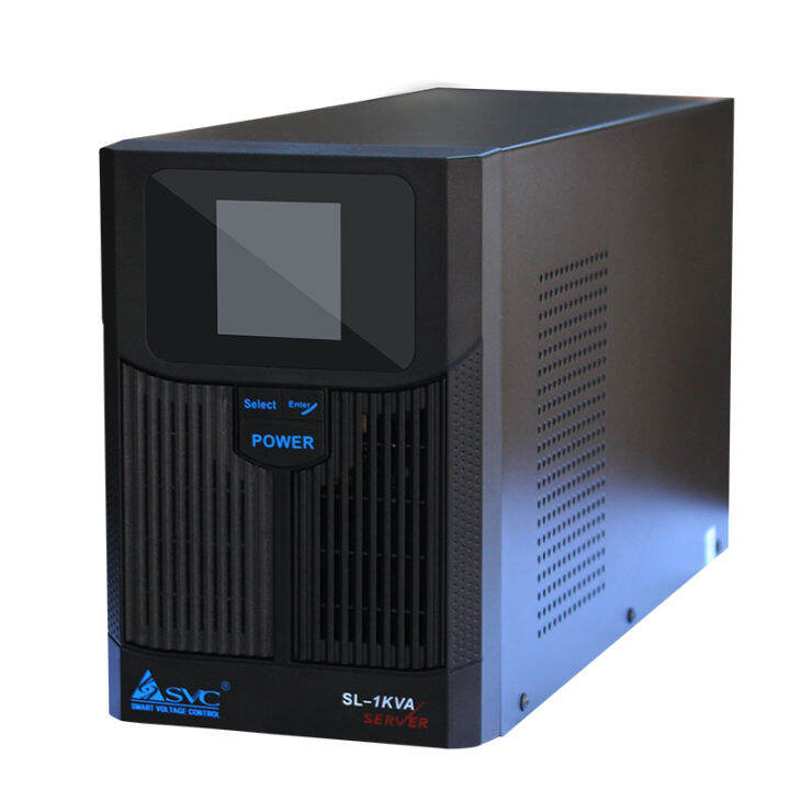 SVC SL-1k Ups (Uninterrupted Power Supply) 1 Kva700w Sine Wave Output Voltage Regulator Smart ...