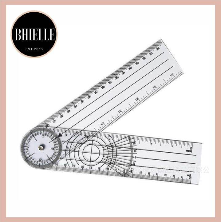 Userful Multi-Ruler Goniometer Angle Medical Spinal Ruler Professional ...