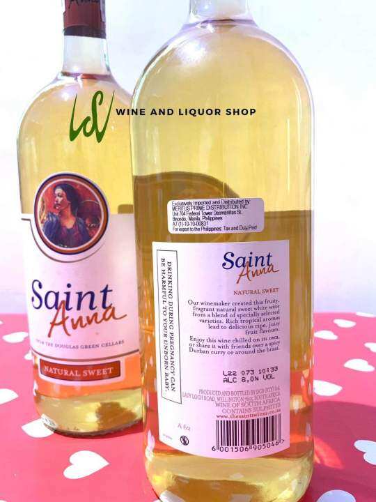 Saint Anna Natural Sweet Wine 1.5L Authentic | Lazada PH