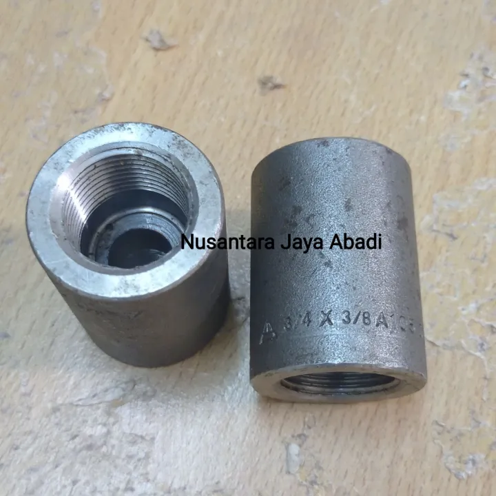 Reducer Coupling Vlok Sock Besi A105 NPT 3000 Psi 3/4 x 3/8 " inchi ...