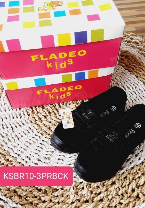 FLADEO KIDS SEPATU SEKOLAH ANAK ORIGINAL #KSBR-10-3PRBCK | Lazada Indonesia
