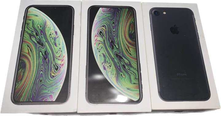 Used iPhone BOX with stickers and leaflets | Lazada PH