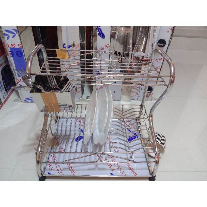 STAINLESS DISH RACK / pingganan | Lazada PH