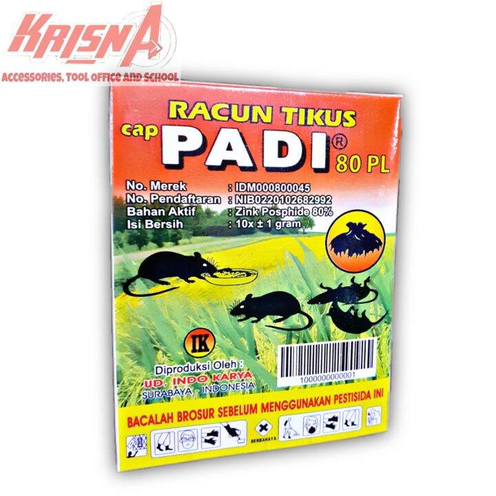 RACUN TIKUS CAP PADI 80PL | Lazada Indonesia