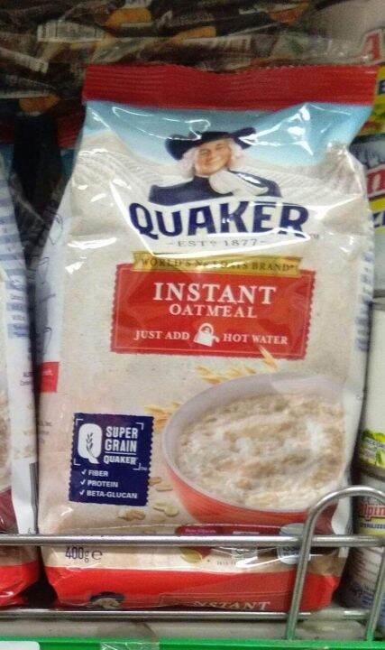Quaker Instant Oatmeal (400g) | Lazada PH
