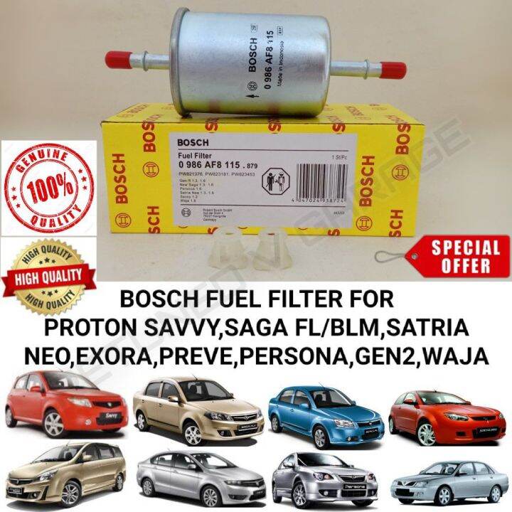 Bosch Proton Saga BLM/FL/FLX / Waja / Persona / Gen2 /Satria Neo ...