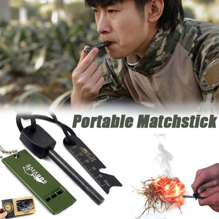 Outdoor Camping Equipment Portable Magnesium Strip Lighter Matchstick ...